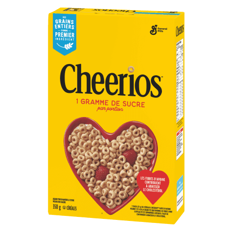 Céréales Cheerios | Céréales d'avoine entières pour les familles